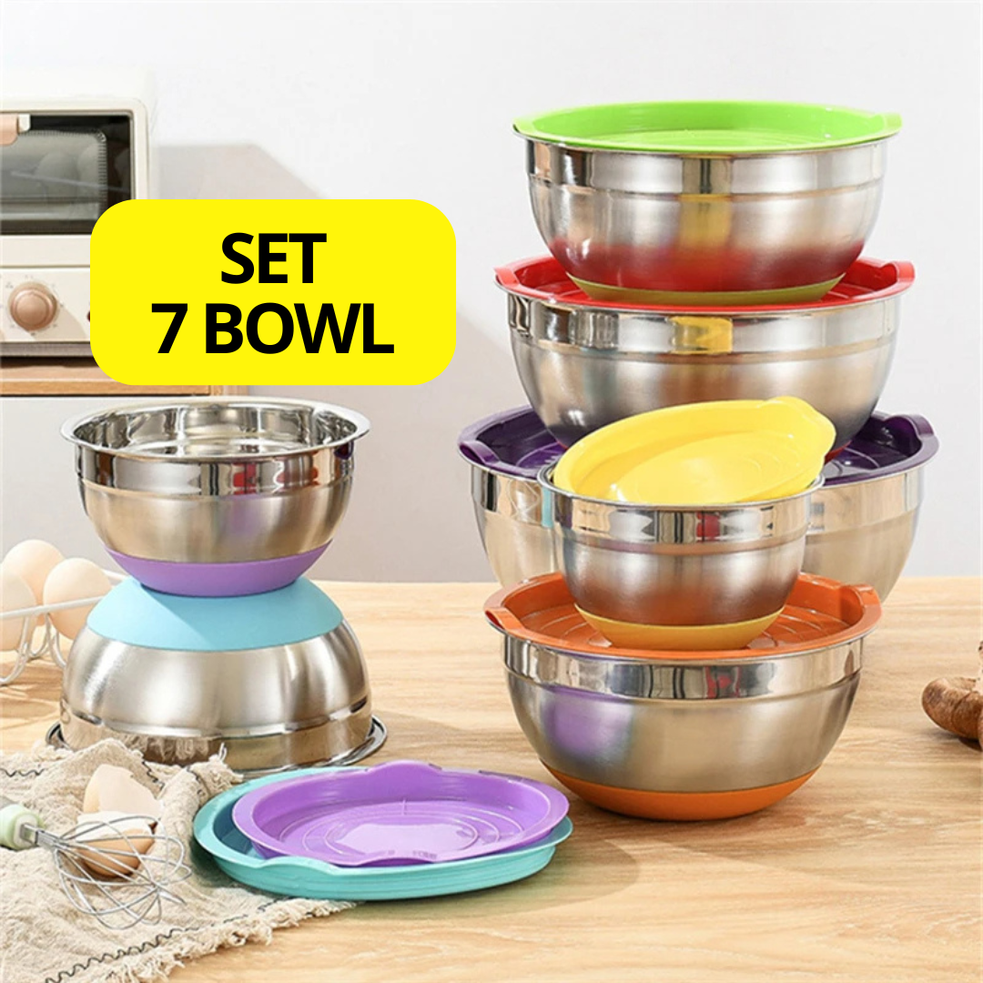 SET COLOUR™ - 7 CUENCOS CON TAPAS – Productop